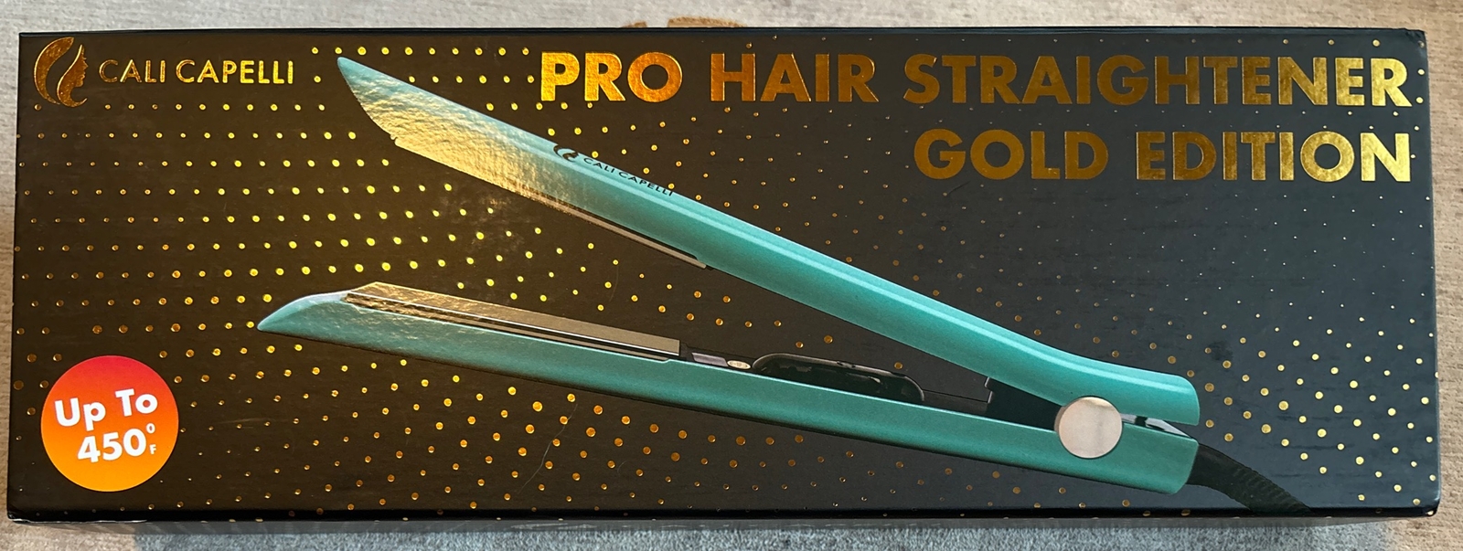 Cali Capelli Pro Hair Hair Straightener Gold Edition 1" Teal | eBay