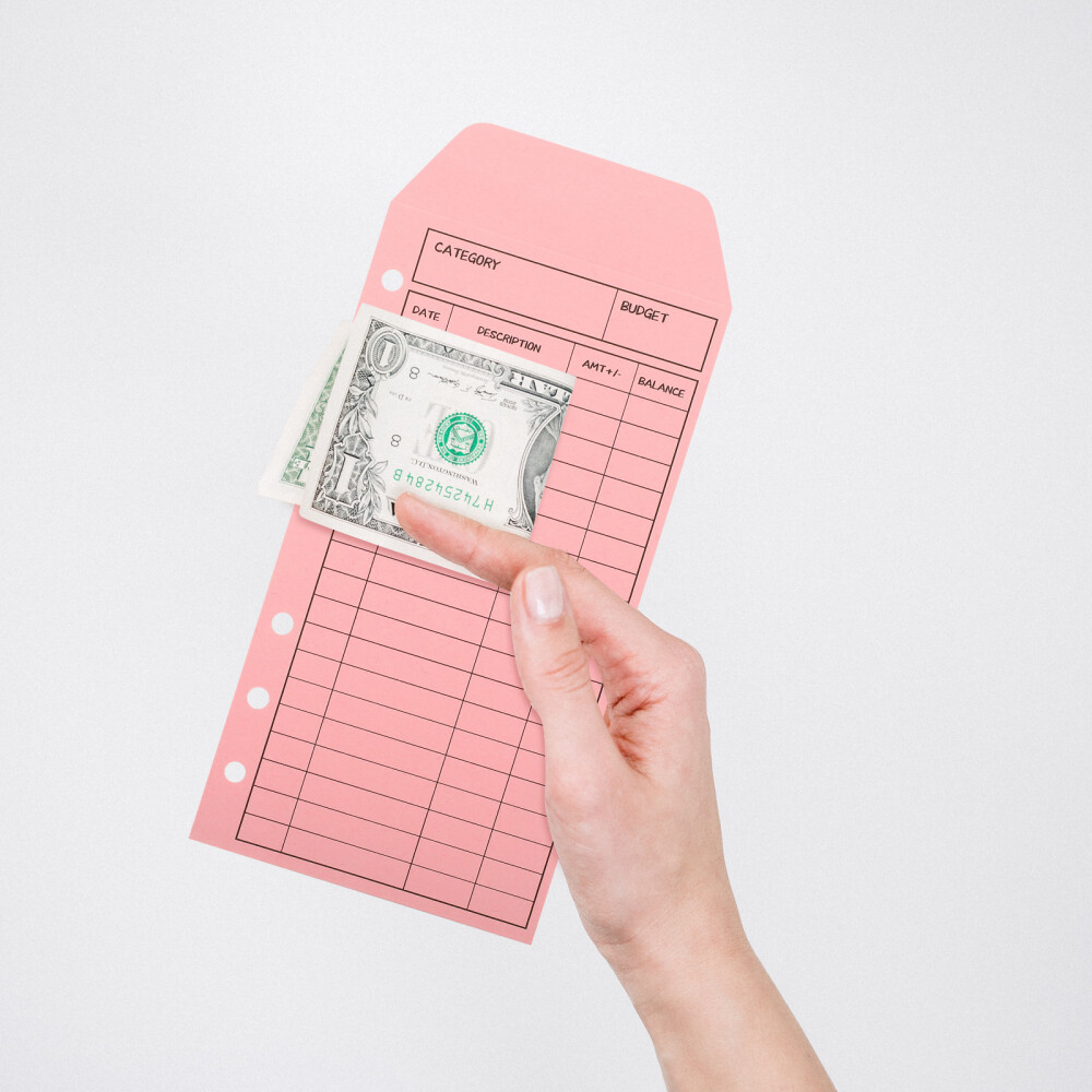 12 Pcs Budget Binder Colorful Kraft Paper Envelope Sheets Envelops ...