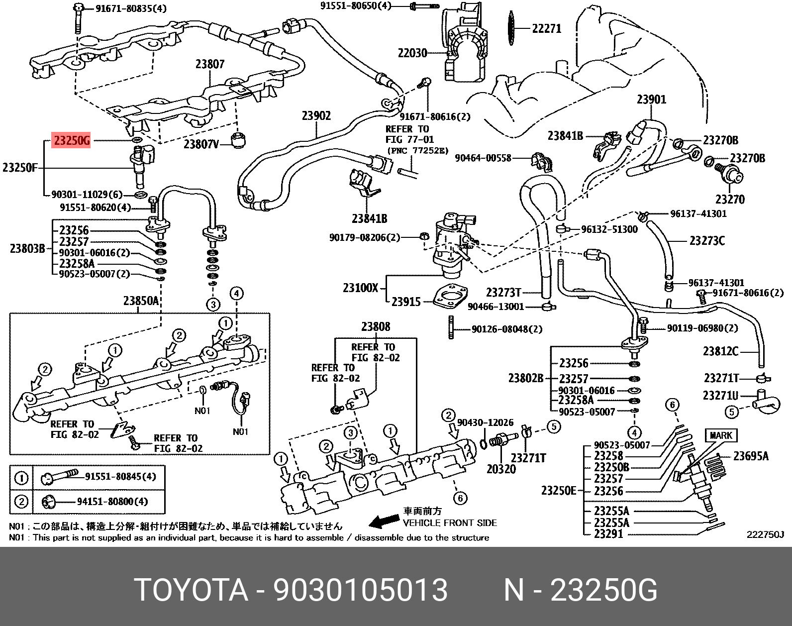 Genuine OE seal ring, 9030105013 for TOYOTA 90301-05013 | eBay