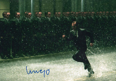 Hugo Weaving "Matrix" Autogramm signed 20x30 cm Bild | eBay