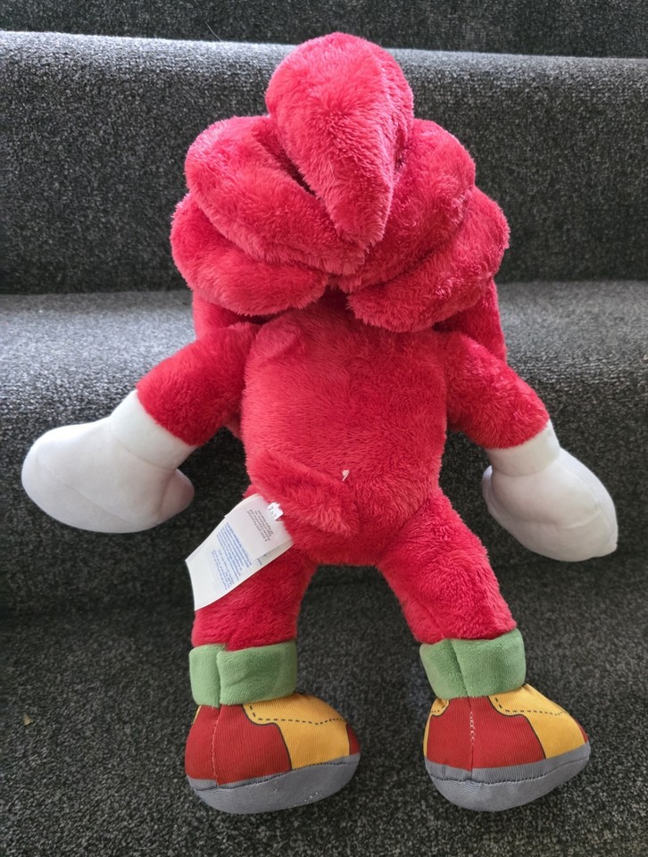 Build A Bear Sonic The Hedgehog 2 Knuckles BNWT & Certificate Included ...