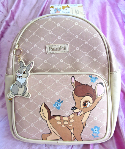 Disney Bambi & Thumper 13" x 10" Faux Leather Backpack Primark NWT | eBay