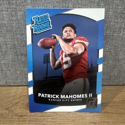 2017 Panini Donruss - Rated Rookie Patrick Mahomes II #327 (RC) | eBay