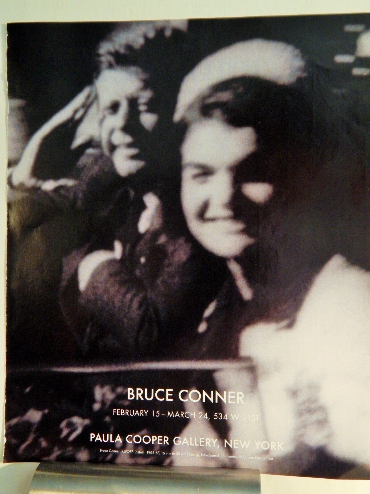 BRUCE CONNER ART PIECE VTG ORIG 2018 ADVERTISEMENT | eBay