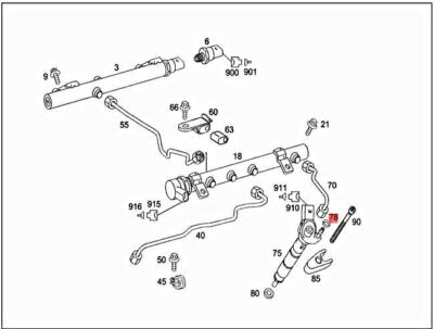 Genuine MERCEDES O-ring 0000780580 | eBay