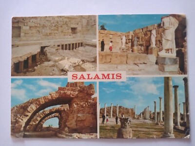 1970 CYPRUS FAMAGUSTA ANCIENT GREEK SALAMIS POSTCARD | eBay UK