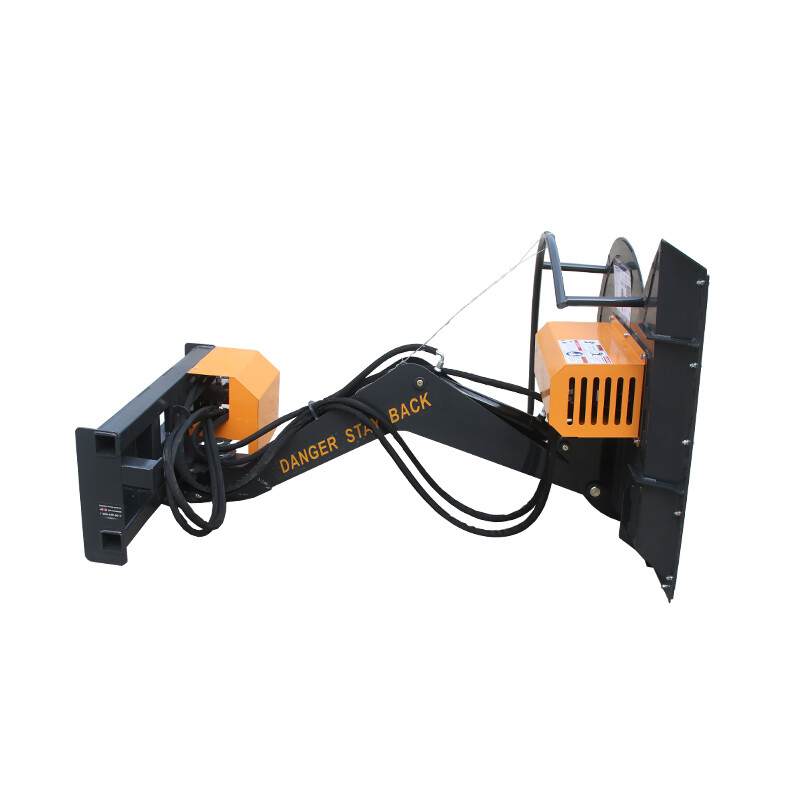 Articulating Brush Cutter Boom Mower Wolfequip Side Cutting Attachment ...