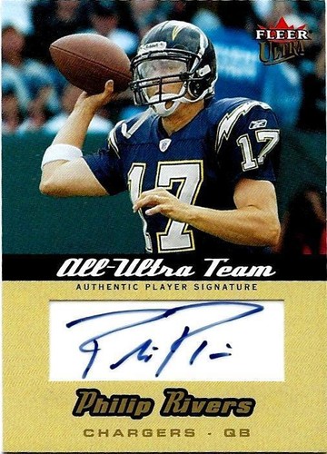 2005 ULTRA PHILIP RIVERS AUTOGRAPH #11/29 ALL ULTRA TEAM MT PERFECT | eBay