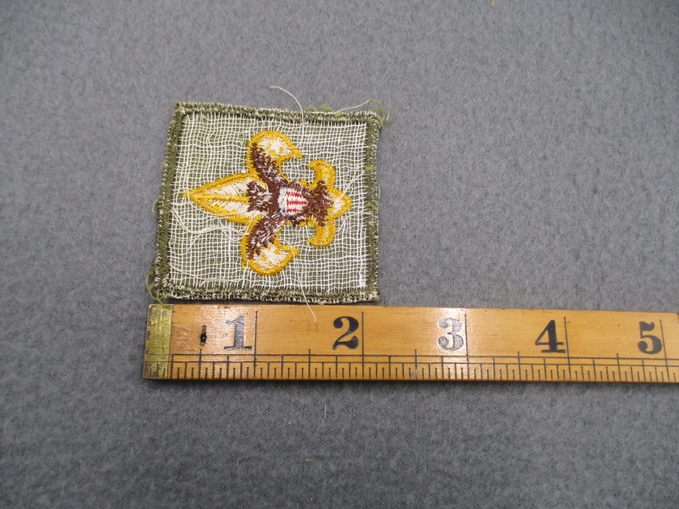 Tenderfoot Rank Patch 1960s Boy Scouts BSA Vintage H7 | eBay