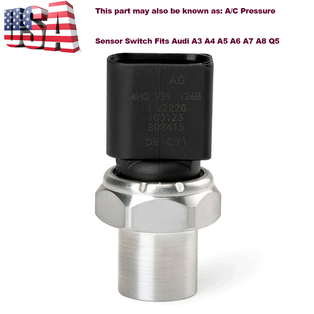 New For A/C Pressure Switch Sensor for Audi A4 A5 Q5 VW Touareg ...