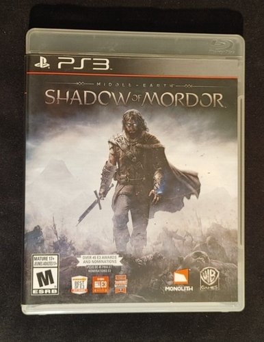 Middle Earth Shadow of Mordor PS3 Sony PlayStation 3 | eBay