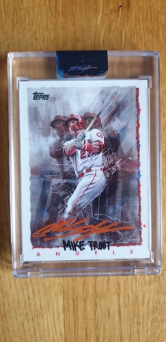 Topps Project 70 Mike Trout By Chuck Styles Offical Artist Signature 17 ...