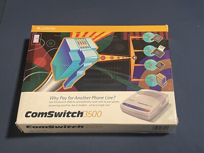 Command Communications Com (CS3500) 4-Ports External Switch 96318035001 ...