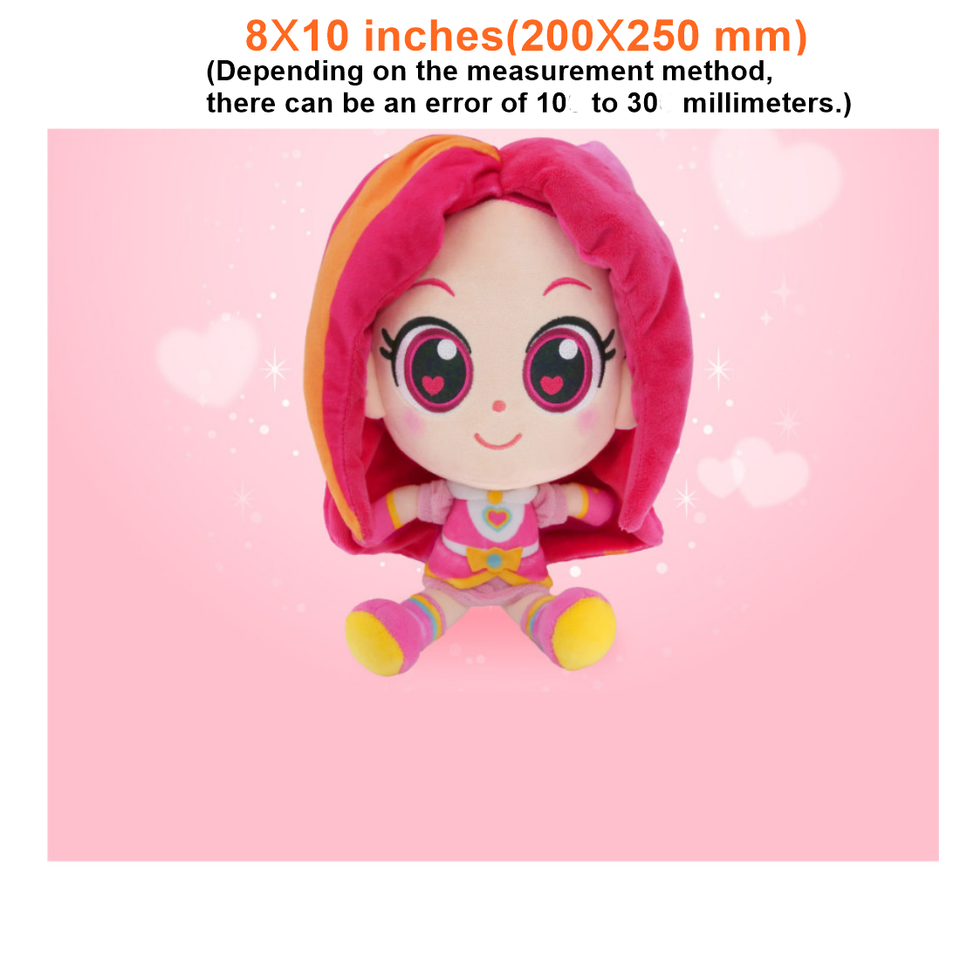 Rainbow Bubblegem Season 1 Princess Mermaid Red Ruby Plush Doll ...