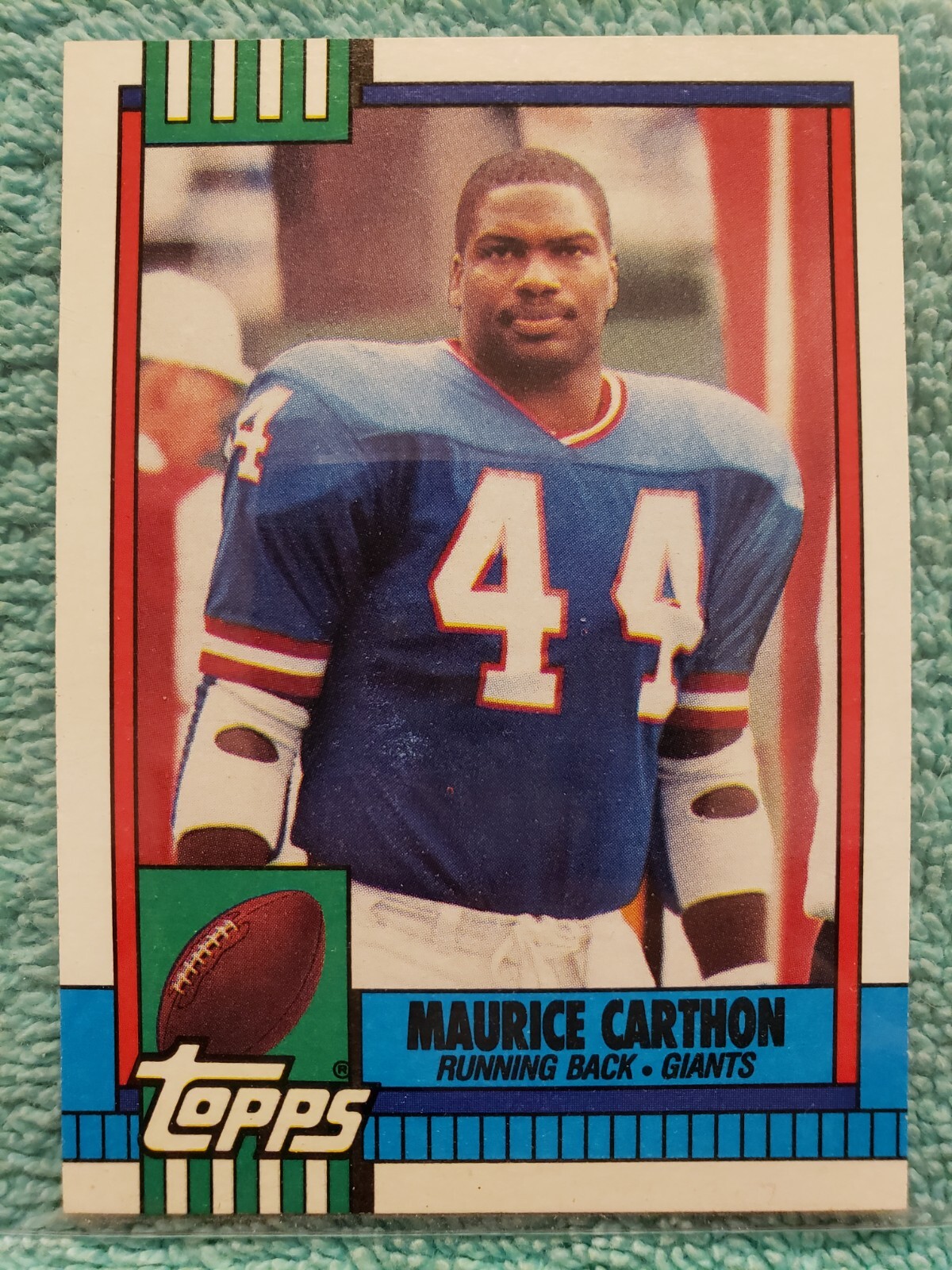 1990 Topps - #63 Maurice Carthon for sale online | eBay