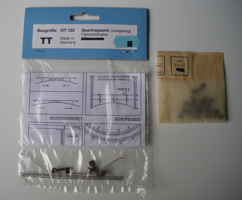 Hobbex Quertragwerk Fahrdrahthalter für Oberleitung OT 122 TT ovp ...