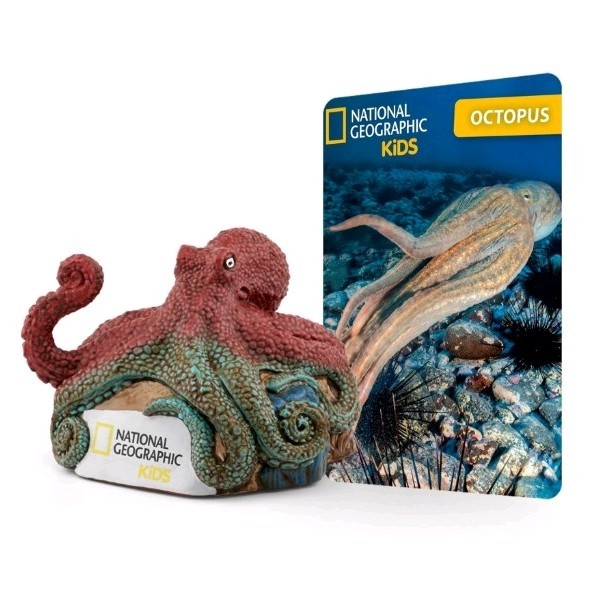 National Geographic Kids Tonies Audiobook Figure Character Octopus ...