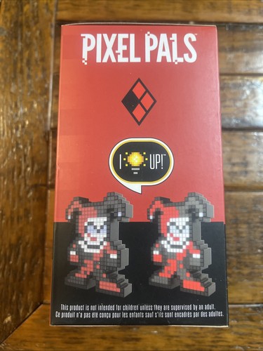 PIXEL PALS Harley Quinn 8 Bit Limited Edition Gamestop Exclusive Light ...