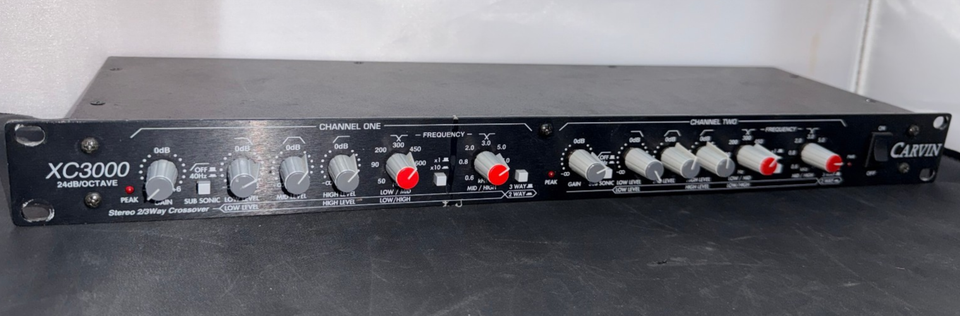 Carvin XC3000 Electronic Stereo Crossover | eBay