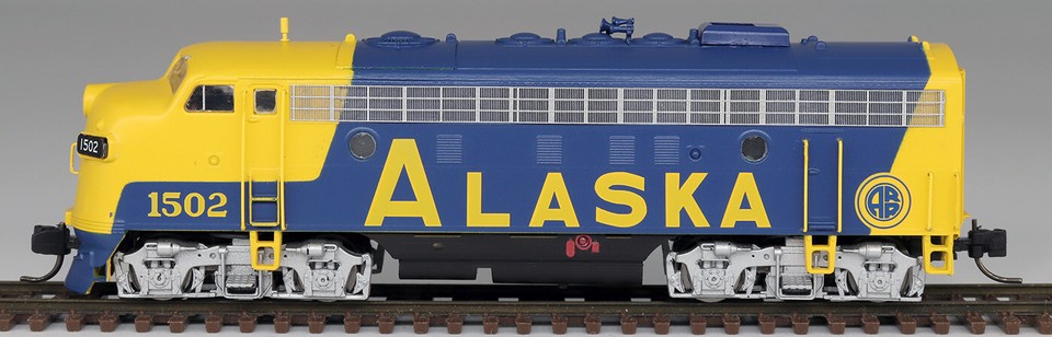 Alaska Railroad F7 Diesel Locomotive #1508 w/DCC InterMountain 69266D ...