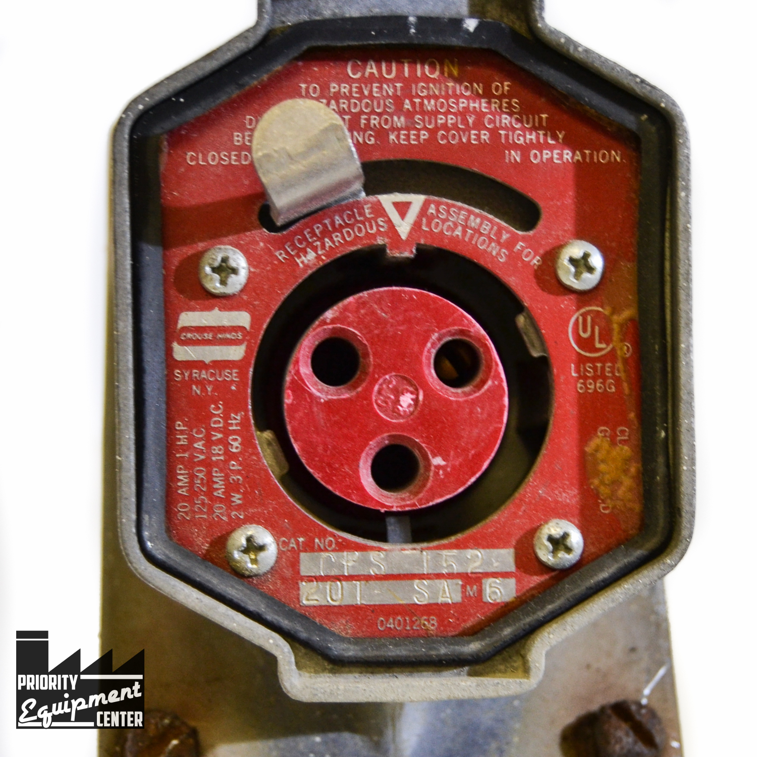 Crouse Hinds CPS152 Model M3 Receptacle for sale online | eBay