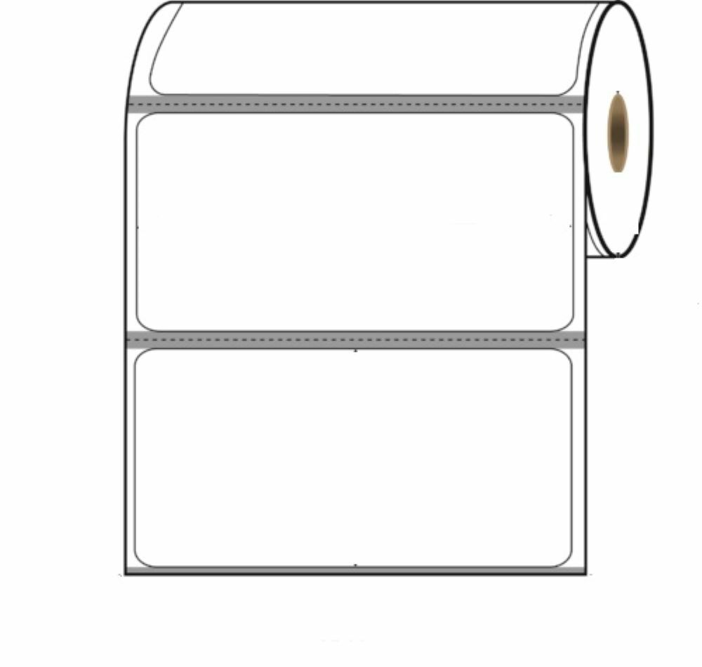 24 Rolls of 4" Wide x 2" High Zebra Compatible Labels QL420 QLn420 ...