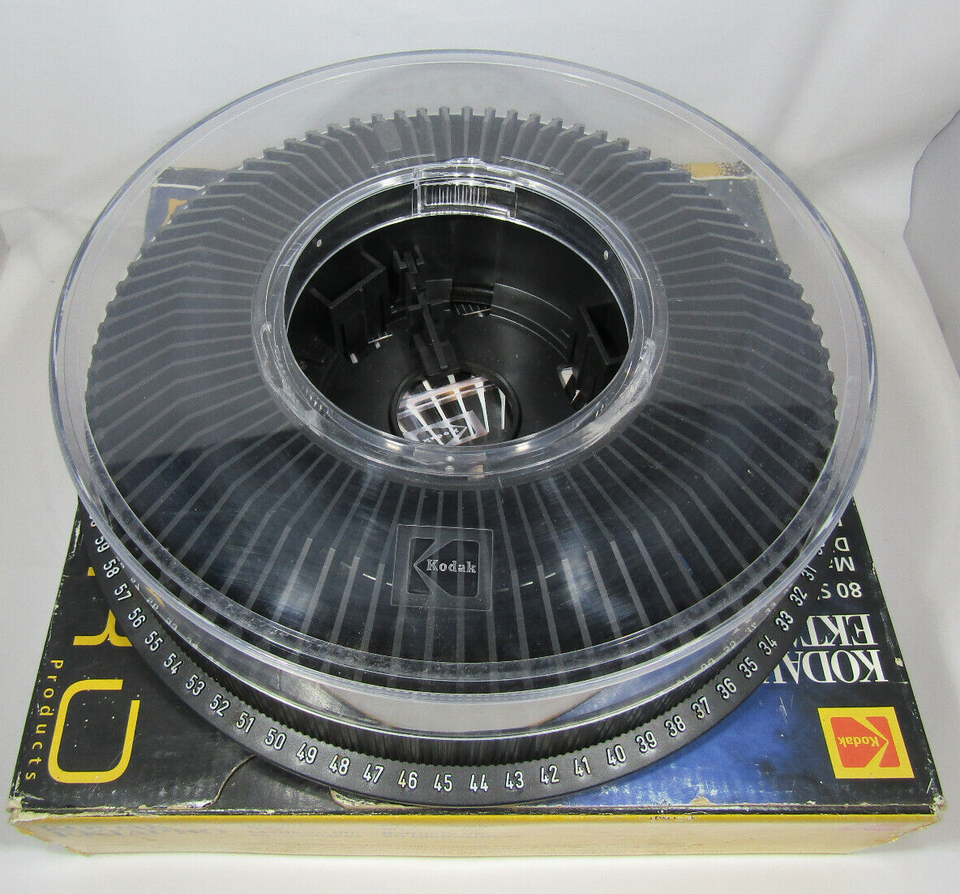 Kodak Ektapro 80 Slide Rotary Tray Carousel Magazine. 712 8580 | eBay