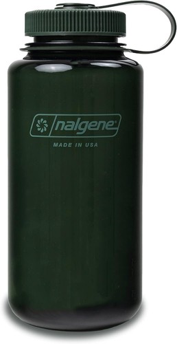 Nalgene Wide Mouth Water Bottle, Spring Green, Tritan 32 Ounces, Jade ...