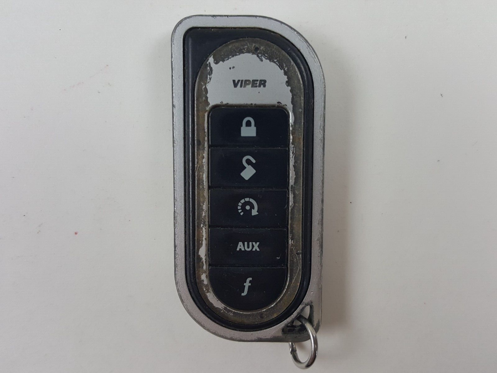 VIPER 1-WAY KEY LESS ENTRY REMOTE START FOB LED-RED KEYFOB 5-BUTTON ...