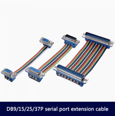 DB9/15/25/37P Male To Female Serial Port Extension Line Cable ...