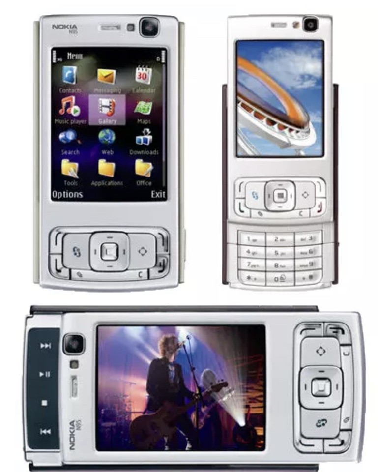 New Condition Nokia N95 8GB Mobile Phone Unlocked Slider Silver + Warranty | eBay UK