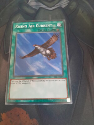 Rising Air Current Yugioh SRL | eBay