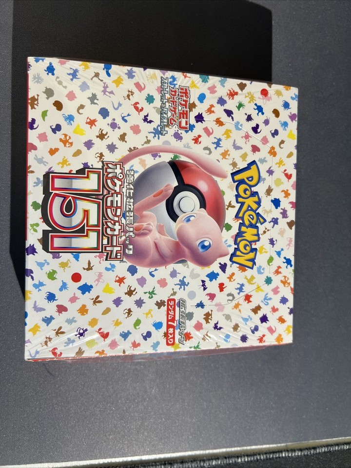 Pokemon 151 Booster box sv2a Japanese jap japan selaed display senza ...