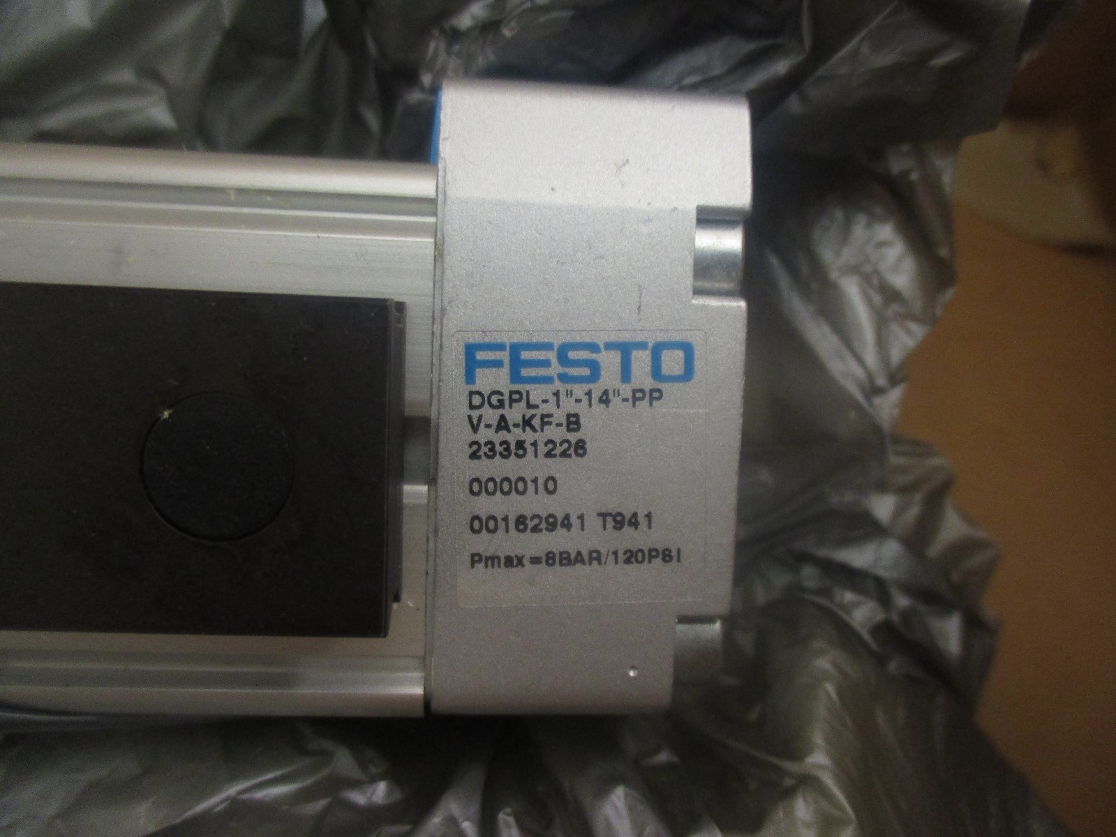 Festo Model: DGPL-1"-14"-PPV-A-KF-B Rodless Linear Actuator. New Old ...