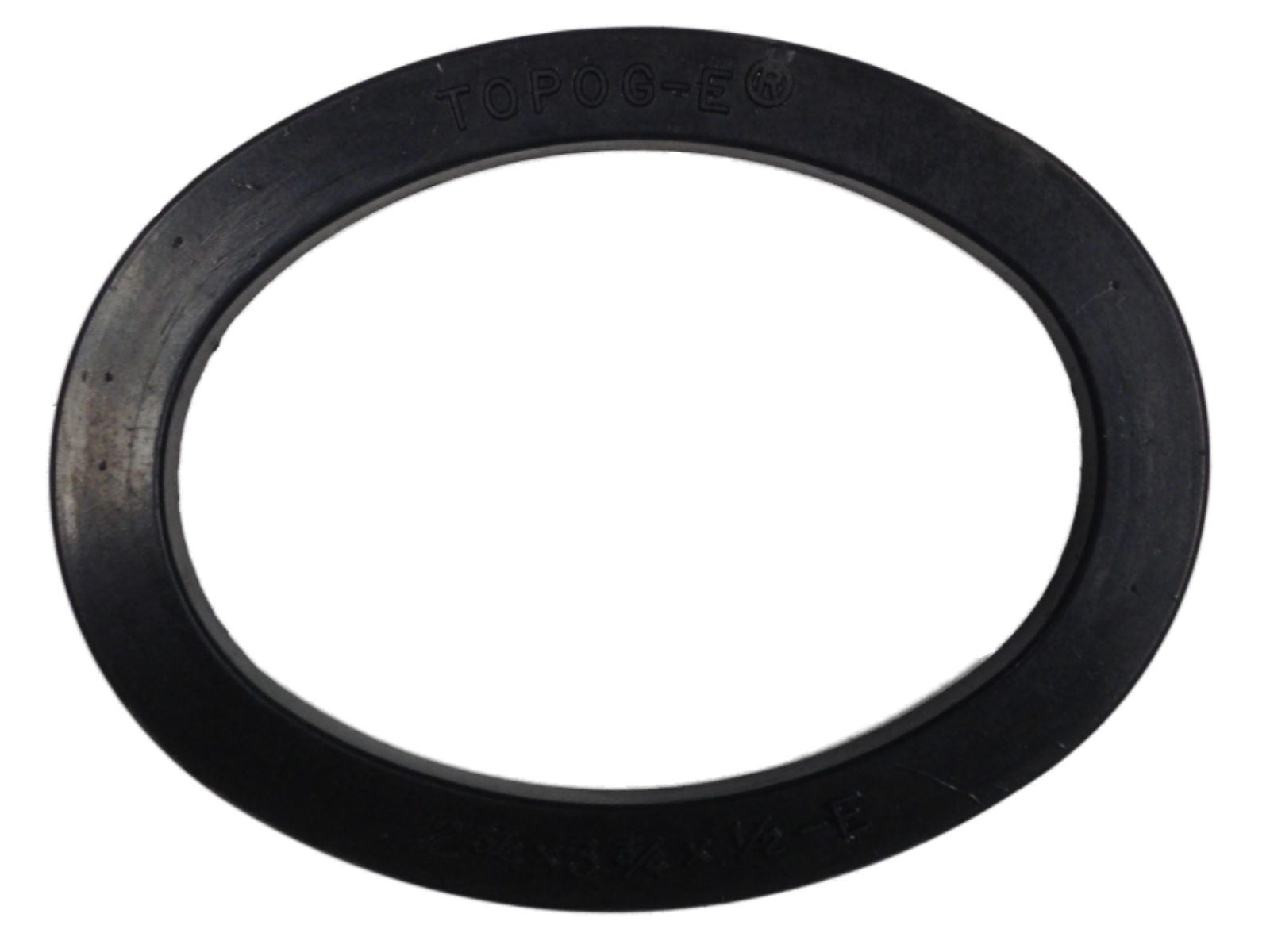 TOPOG-E T0130-ELL-S0180 2-3/4 X 3-3/4 X 1/2 E ELLIPTICAL HANDHOLE ...