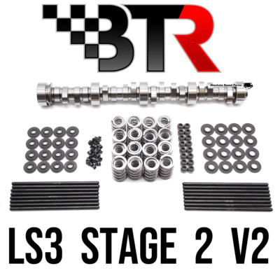 Brian Tooley Racing BTR LS3 Stage 2 V2 Cam Kit for 6.2L Camaro Corvette ...