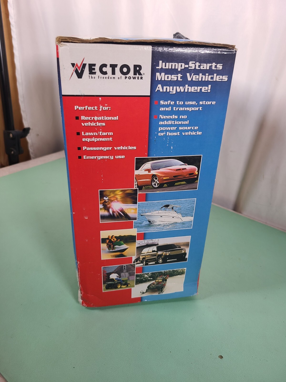 Vector Start-It Compact Elite VEC010S 300 Amp Jump Starter New Open Box ...