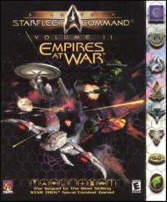 Star Trek Starfleet Command II 2 Empires At War PC CD space races ...