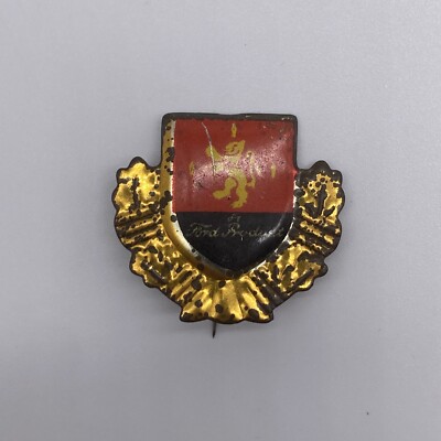 Vintage Ford Prefect Logo Emblem Gold Tone Metal Automotive Lapel Pin ...