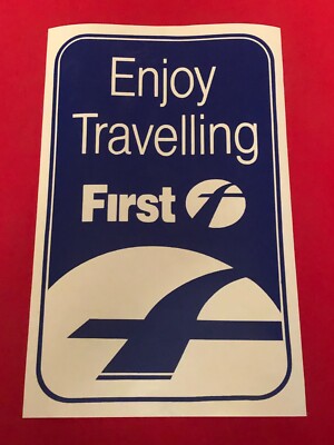 BUS STICKER VINYL BUSES COACH FIRST GROUP FIRST GREAT WESTERN FIRST BUS ...