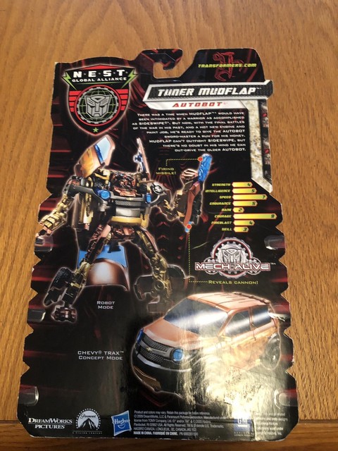 Transformers 2 Revenge of The Fallen Deluxe Class Wave 10 Tuner Mudflap ...
