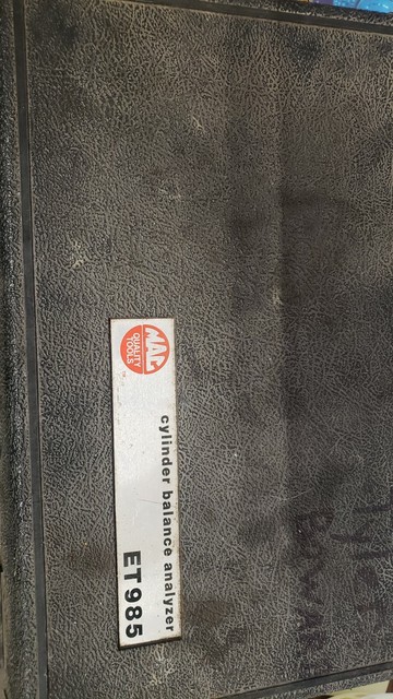 Mac Tools ET985 Cylinder Balance Analyzer Dwell Meter Tachometer for ...