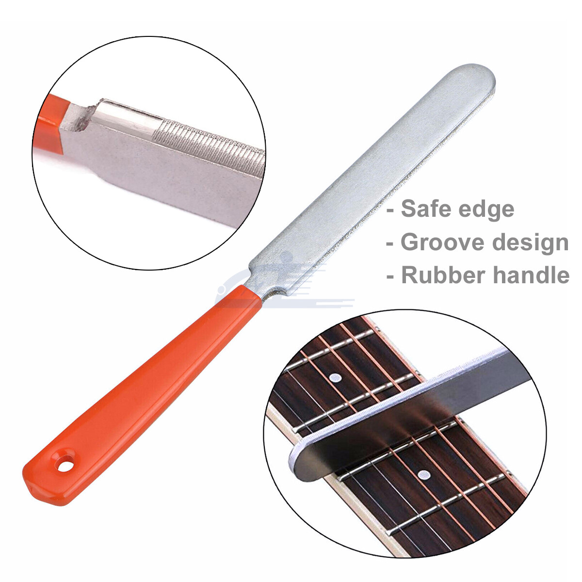 Guitar Fret Crowning Luthier File Leveling Rocker Grinding Tool Kits ...