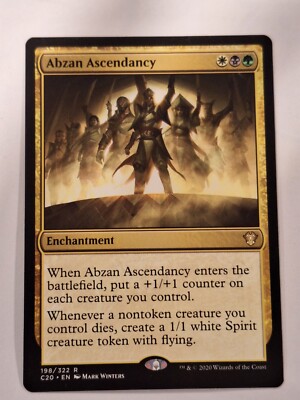 Abzan Ascendancy - Commander 2020 - Magic the Gathering MTG Nice! | eBay