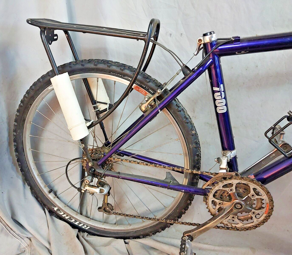 1995 Trek 7000 MTB Bike 17" Medium Hardtail STX RC Smoke Manitou USA ...