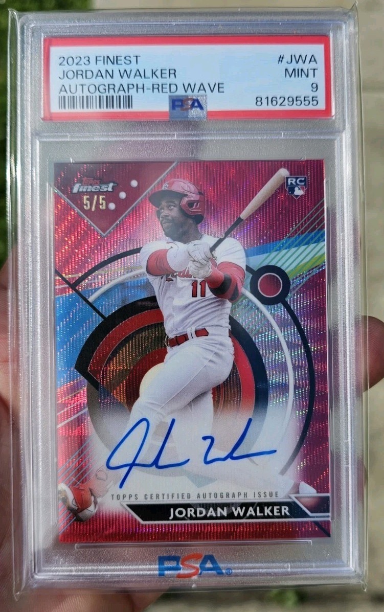 Jordan Walker Baseball Cards: Top Picks, Hottest Auctions