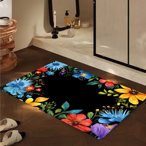 Diatomite Bath Mat - Fast Drying, Large Stone Foot Pad for Bathroom | eBay