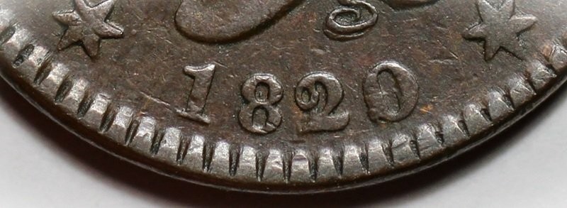 1820/19 Coronet Head Large Cent - US 1c Copper Coin | eBay