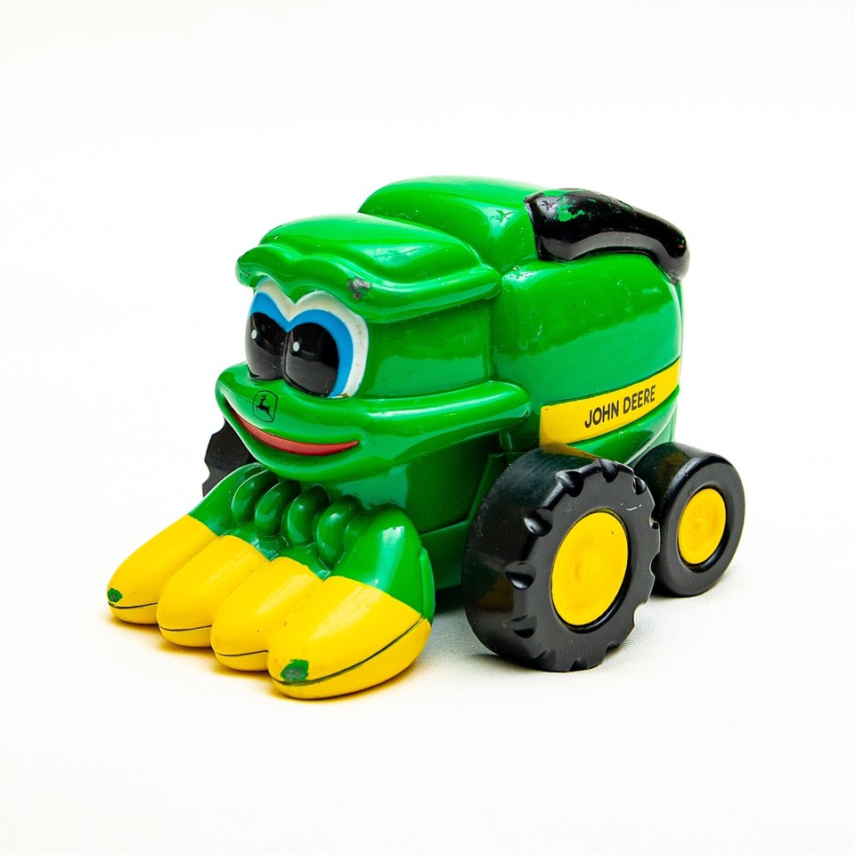 John Deere Kids Corey Combine John Deere Ertl toy Metal Farm Big Eyes ...