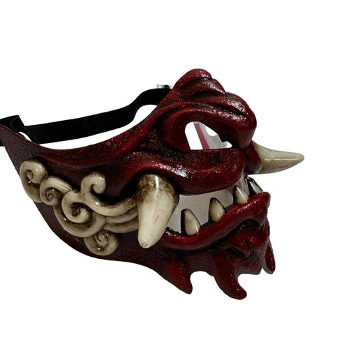 Light-Up Oni Demon Cosplay Halloween Music Festival Masquerade Mask ...